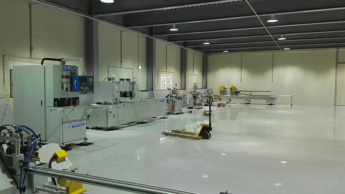 Machine Layout in South Korea. - JINAN DECA TECHNOLOGY CO. LTD